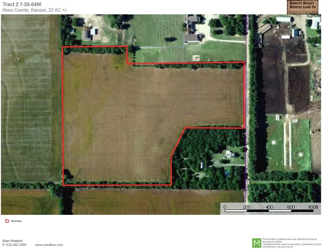 Chambers Tract 2 - 22+- Acres - Results Land Co, Kansas Land Company